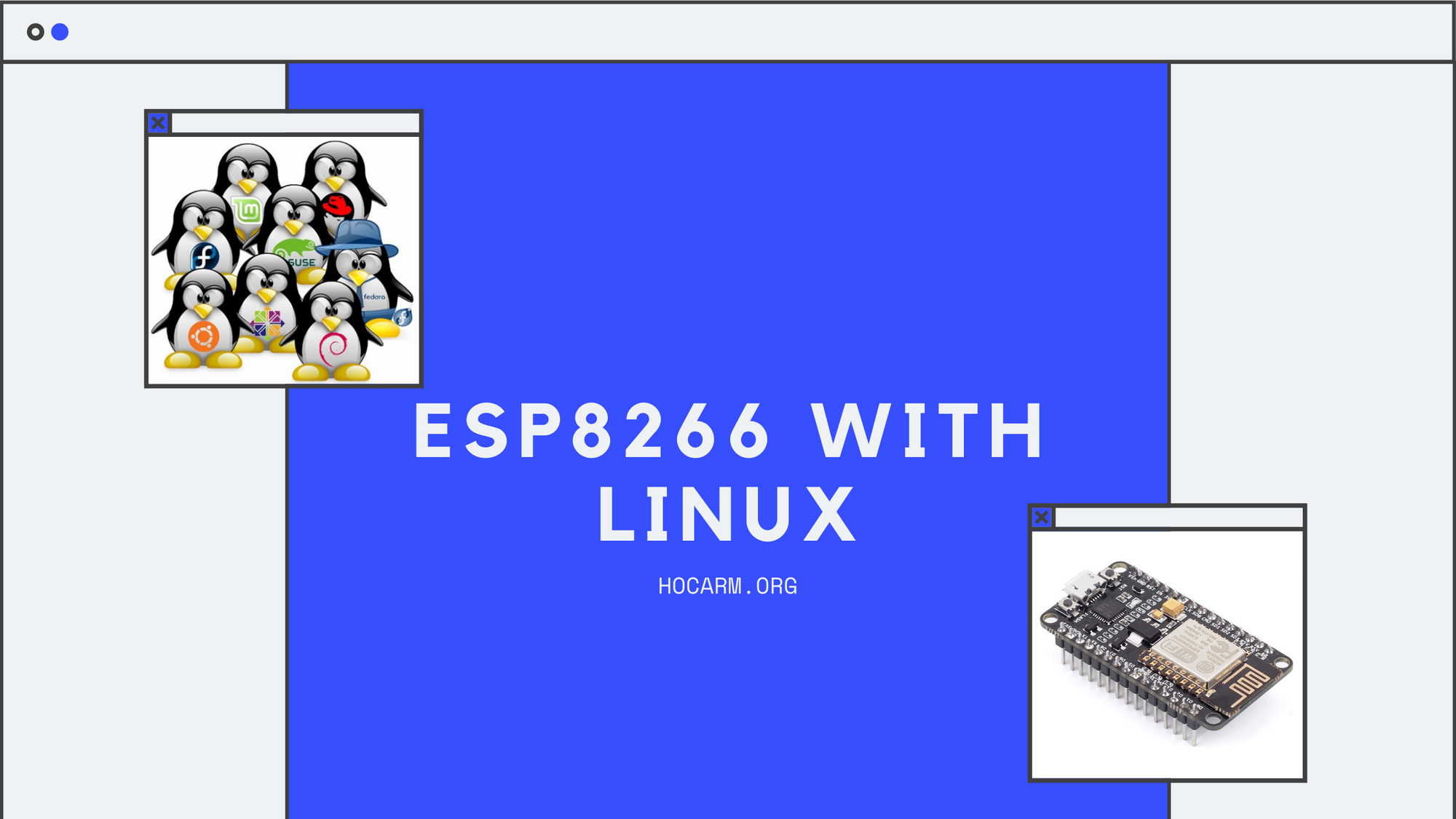 Hướng dẫn lập trình ESP8266 trên Ubuntu | Học ARM